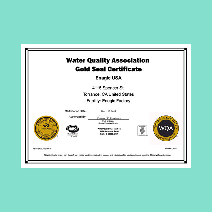 產品認證 – Kangen Water Star